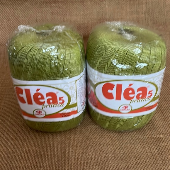 Other | Crochet Yarn Clea 5 Circulo 10 Mercerized Cotton Thread 2 Count ...